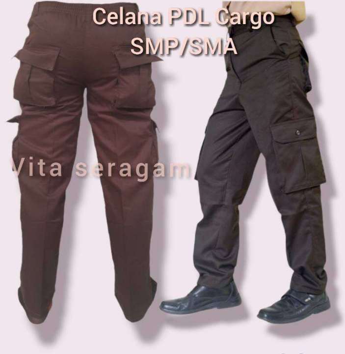 Seragam Sekolah Celana Pramuka PDL Kempol Cargo (saku 6) SMP SMA ... Seragam Sekolah Celana Pramuka PDL Kempol Cargo (saku 6) SMP SMA ...