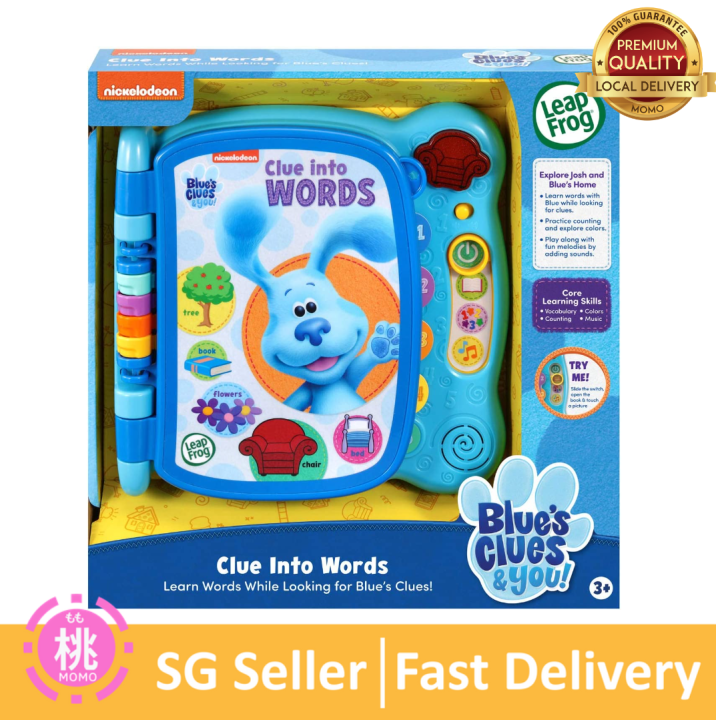 LeapFrog Blue's Clues and You! Clue Into Words | Lazada Singapore