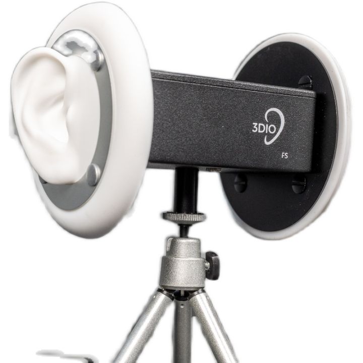 Usa 3dio ASMR Free Space head recording binaural microphone ...