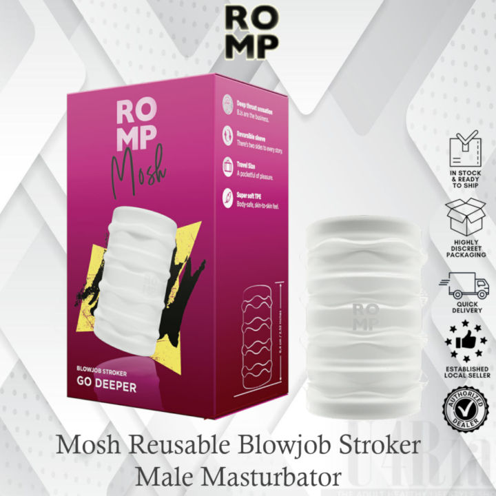 ROMP Mosh Reusable Blowjob Stroker Male Masturbator | Lazada Singapore
