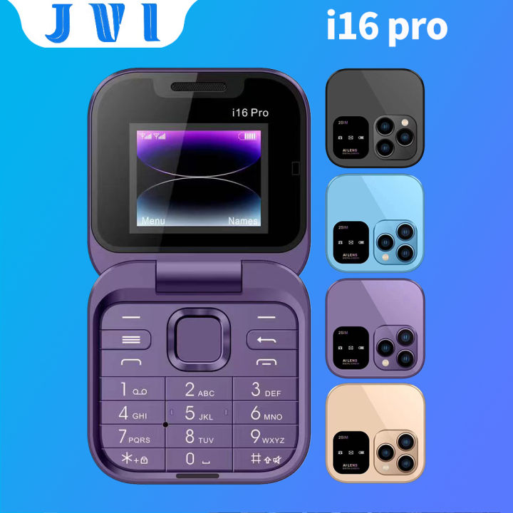 HP i16pro flip phone 1.77-inch dual SIM ORI feature phone | Lazada
