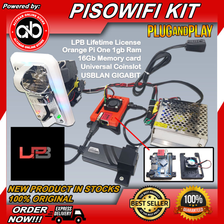 DIY | Pisowifi Kit | with Case and Fan | with LPB License | LPB ...