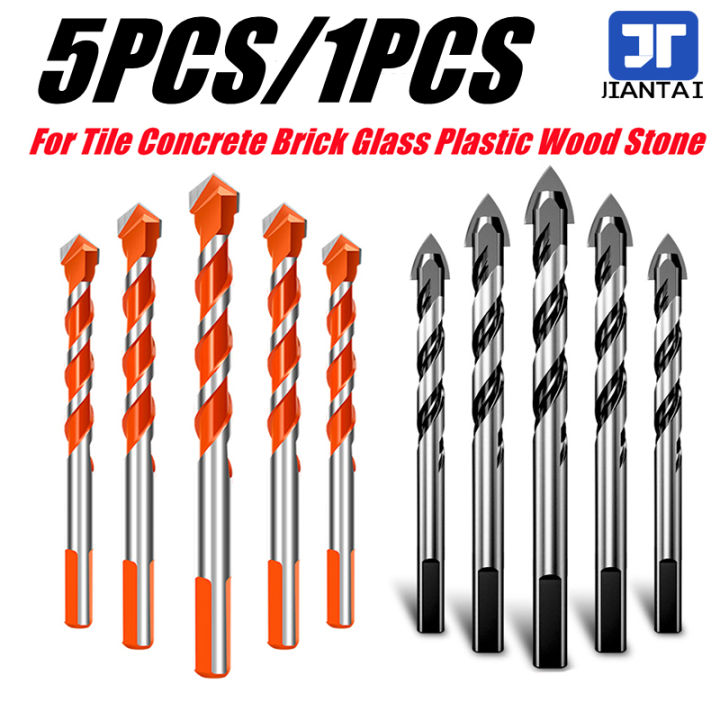 【Manila Delivery】5PCS Ultimate Drill Bits Multi-Material Triangle Drill ...