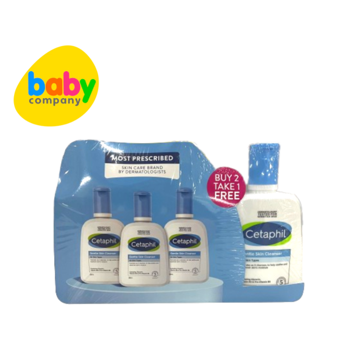 Cetaphil Gentle Skin Liquid Cleanser 250ml, Buy 2 Get 1 | Lazada PH