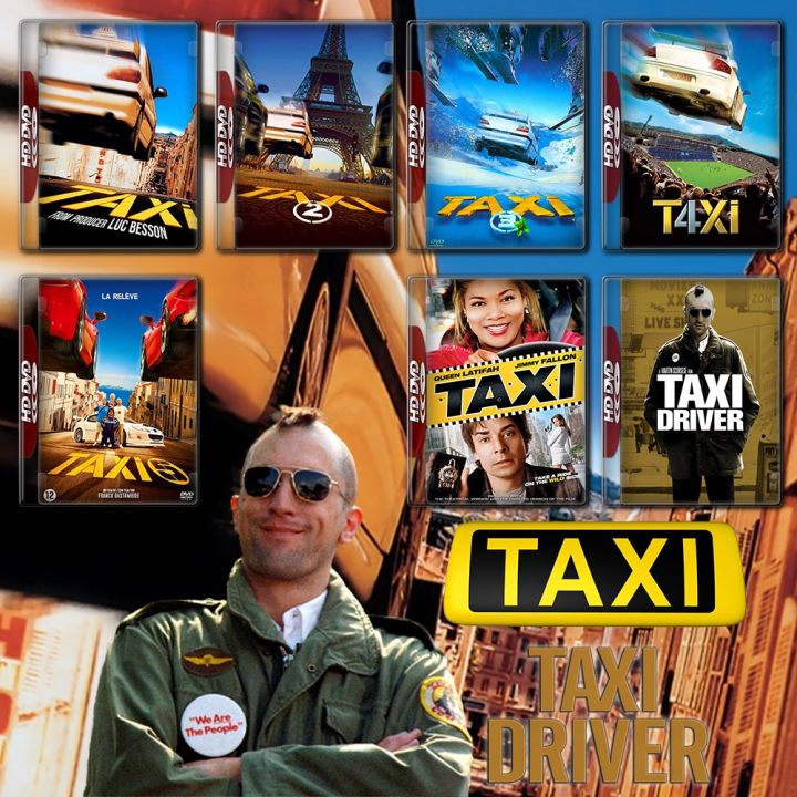 Taxi แท็กซี่ ขับระเบิด มัดรวมหนัง Taxi DVD Master เสียงไทย (เสียงแต่ละตอนดูในรายละเอียด) DVD ...