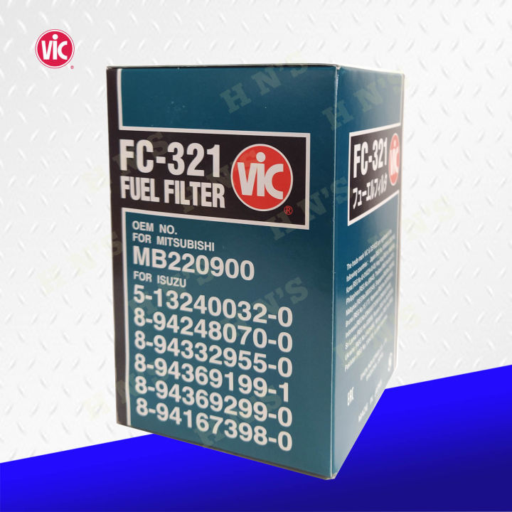 VIC Fuel Filter FC-321 for Mitsubishi L300, Mitsubishi Adventure ...