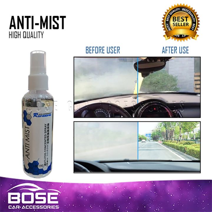 100ml Anti-fog / Anti Mist Agent Spray on Glass Inside the Car to Avoid ...