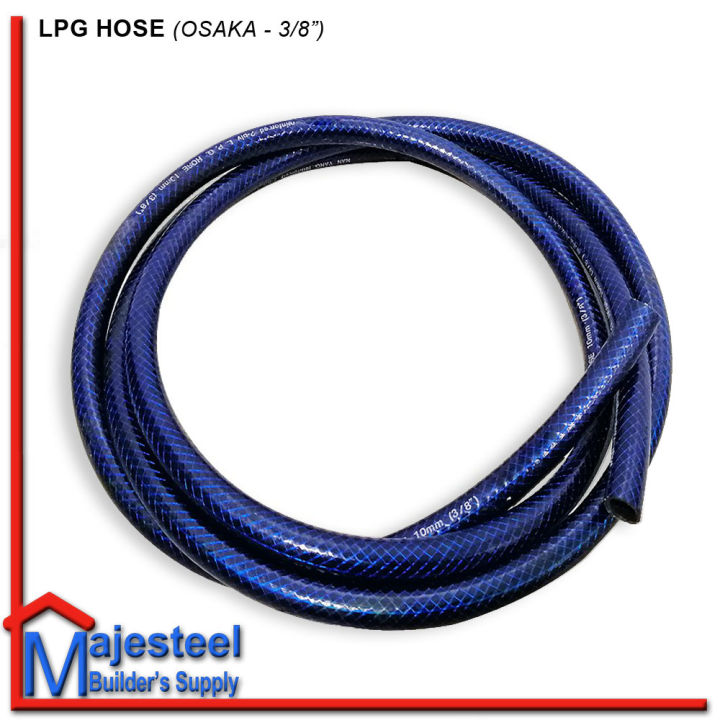 OSAKA PVC Fiber Braided LPG HOSE 300psi 3/8''x100m - (SOLD PER ROLL ...