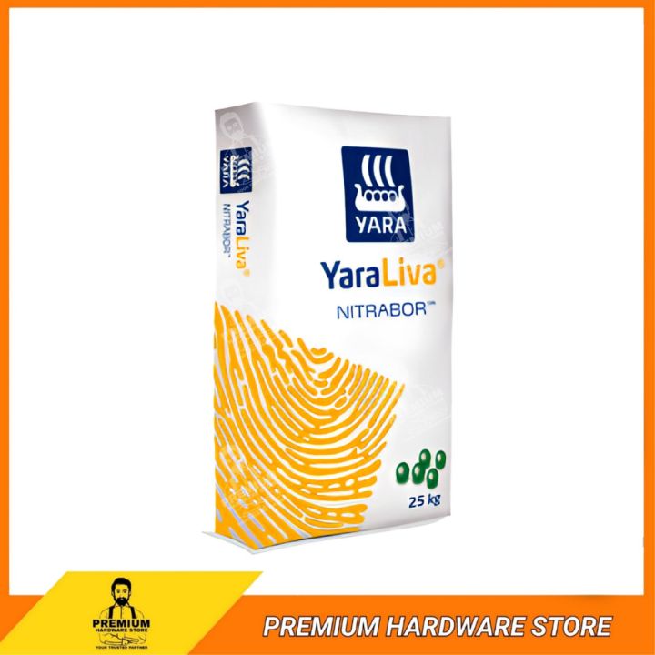 YARA YaraLiva Nitrabor 25kg Calcium Nitrate Fertilizer Baja Kalsium ...