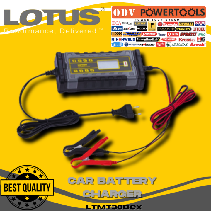 LOTUS Car Battery Charger (LTMT30BCX)~ODV POWERTOOLS | Lazada PH