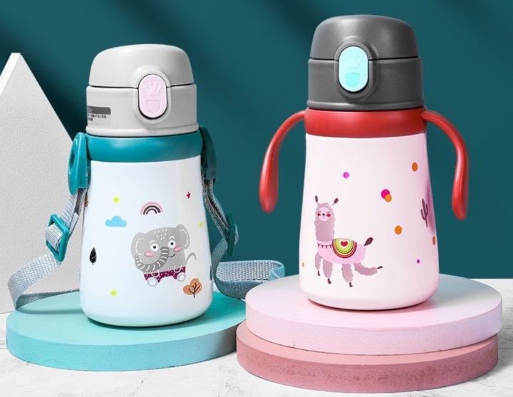 316 Stainless Steel Children Thermal Flask (360ml) Toddler Water Bottle ...