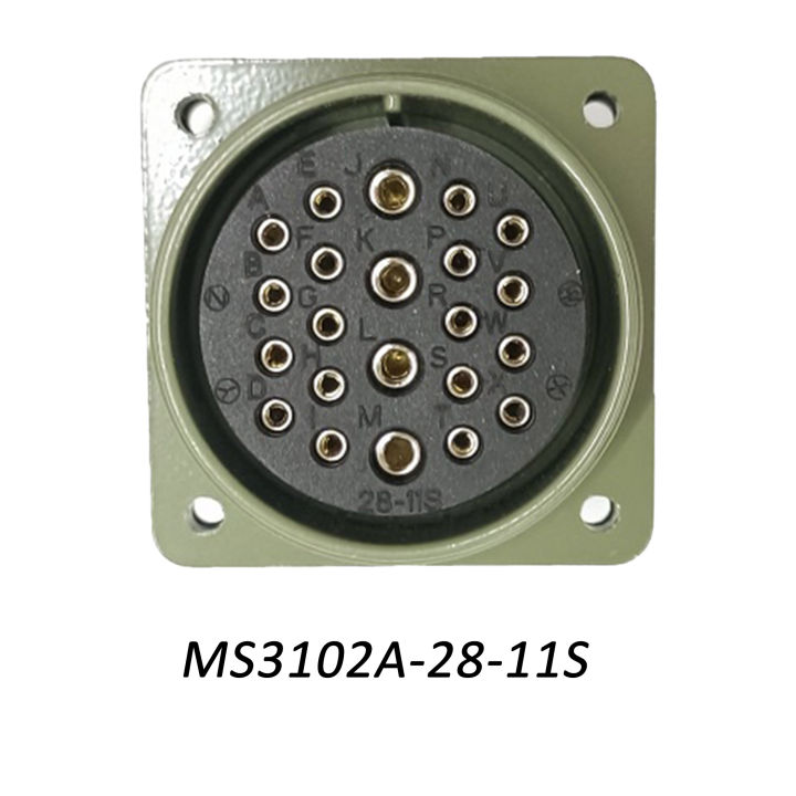 MS 3102A-28-11S Connector Controller Servo Motor Female 22 Pin Position ...