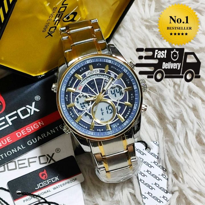 Rel0 For Men's JOEFOX DUAL-TIME Metal Series Complete Inclusion Super ...