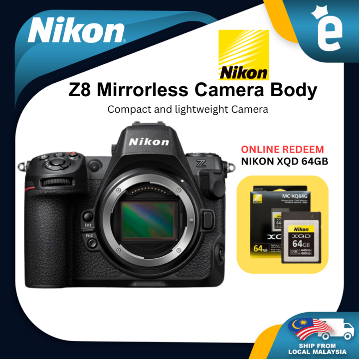 Nikon Z8 Mirrorless Camera Body & with 24-120mm f4 Lens Z8 with 24 ...