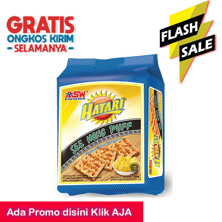 biskuit Hatari See Hong Puff Margarine 245 gr | Lazada Indonesia