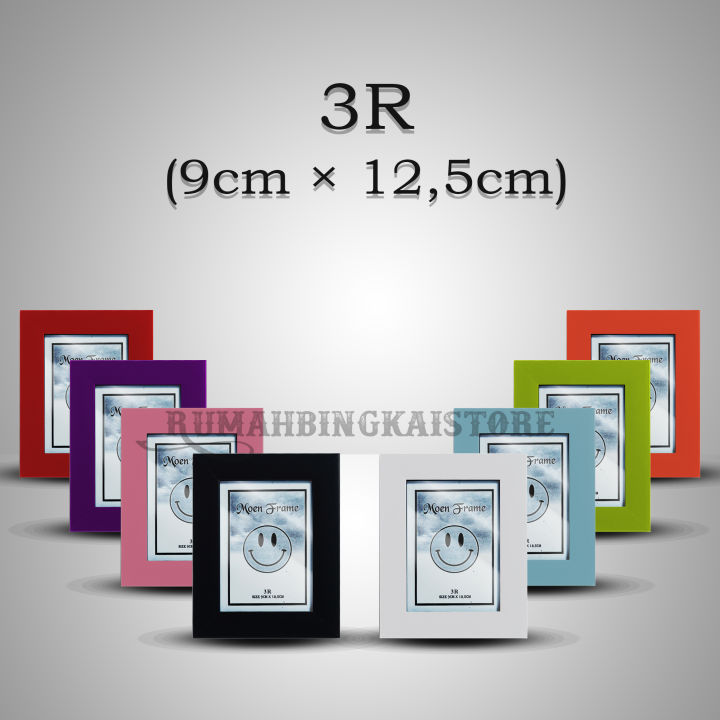 Bingkai Foto / Frame Foto 3R ( 9cm x 13cm ) + SUDAH PLUS KACA | Lazada Indonesia