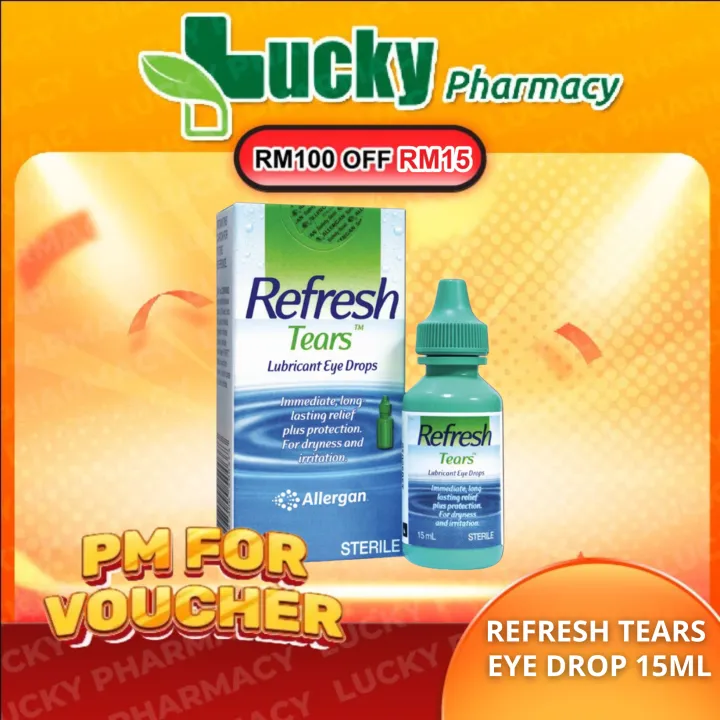 REFRESH TEARS EYE DROPS 15ML | Lazada