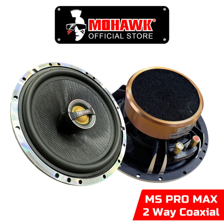 Mohawk 6.5" Inch 2 Way Coaxial 150 Watts High End MS Series Car Speaker ...