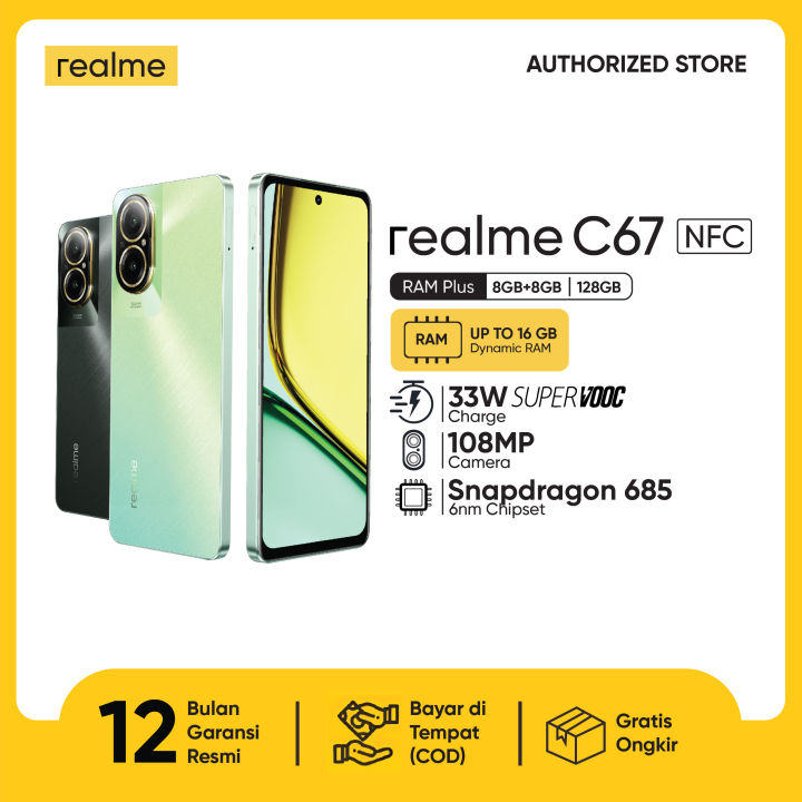 realme C67 8+8GB*/128GB NFC | Snapdragon 685 | 108MP Camera | ANDROID ...