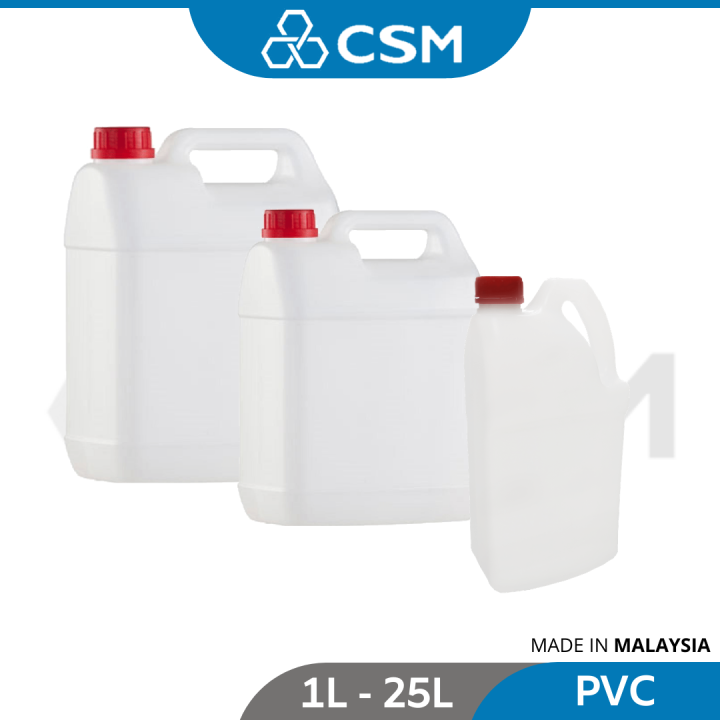 CSM Water Container Tong Air Jerry Can HDPE PVC Drum 1 3 5 10 20 25 ...