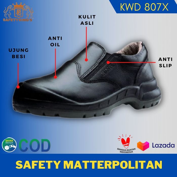 Sepatu Safety Sepatu Safety Ujung Besi Sepatu Septi Sepatu Sefty Sepatu ...