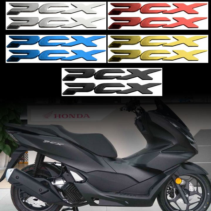 สติกเกอร์โลโก้ HONDA PCX 3D แบบนิ่ม สําหรับติดตกแต่งรถจักรยานยนต์ Honda ...