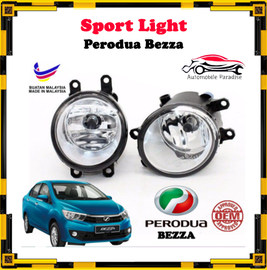 Perodua Bezza - Sport Light - Fog Lamp ( Made in Malaysia ) | Lazada