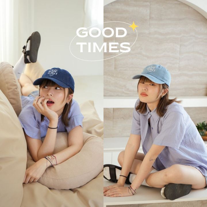 asissyclub - Good Times Jeans Cap หมวกแก๊ปทรงสวย สียีนส์ | Lazada.co.th