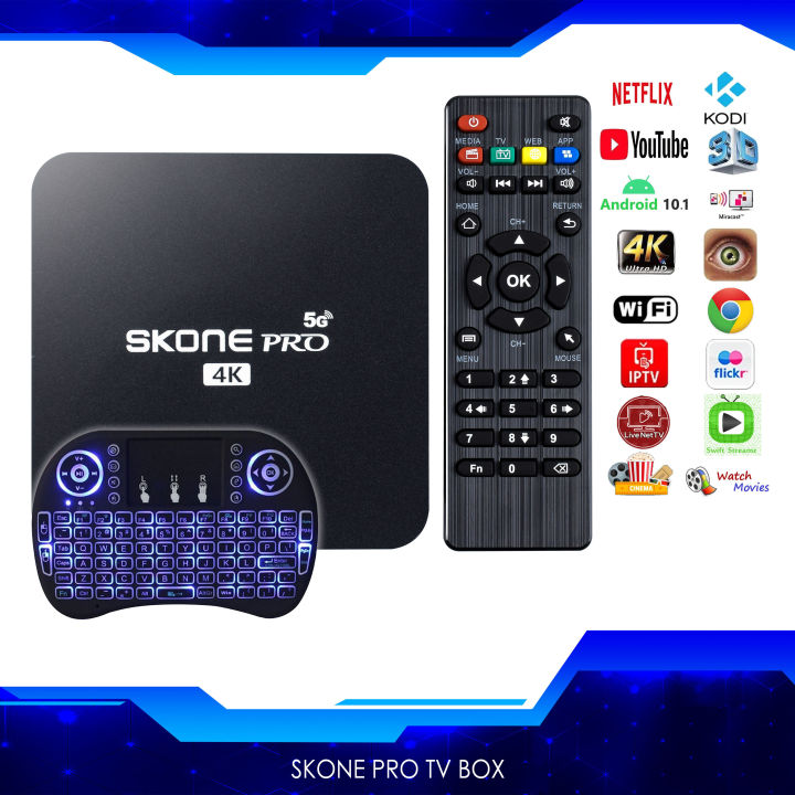 TV Box Android 11.1 OS Latest KD S905W 4K 2.4GHz WIFI Quad Core Smart ...