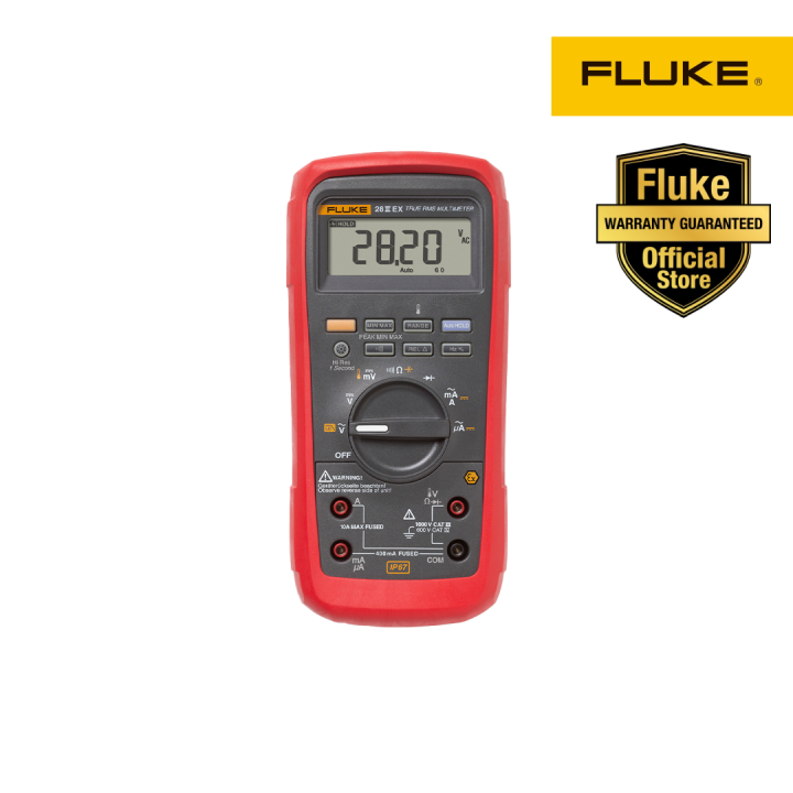 Fluke 28 II Ex Intrinsically Safe True RMS Digital Multimeter | Lazada ...