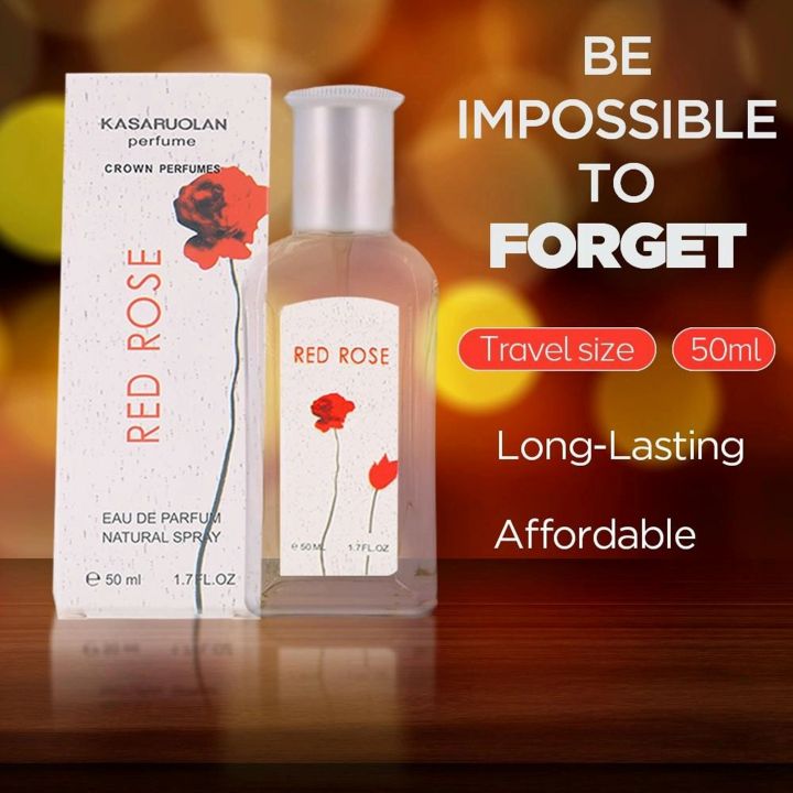 Red Rose Perfume For Women (50ML) Eau De Parfum | Lazada PH