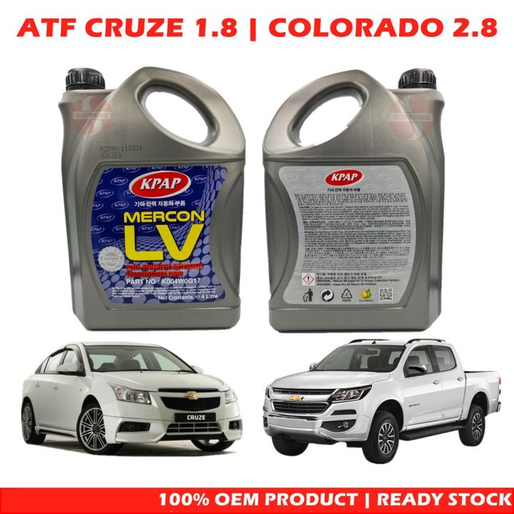 S2U MERCON LV ATF Fully-Synthetic Automatic Transmission Fluid 4Liter ...