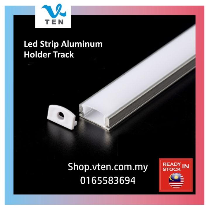 U Style Aluminum Channel Holder For LED Strip Light Bar Cabinet Lamp ...