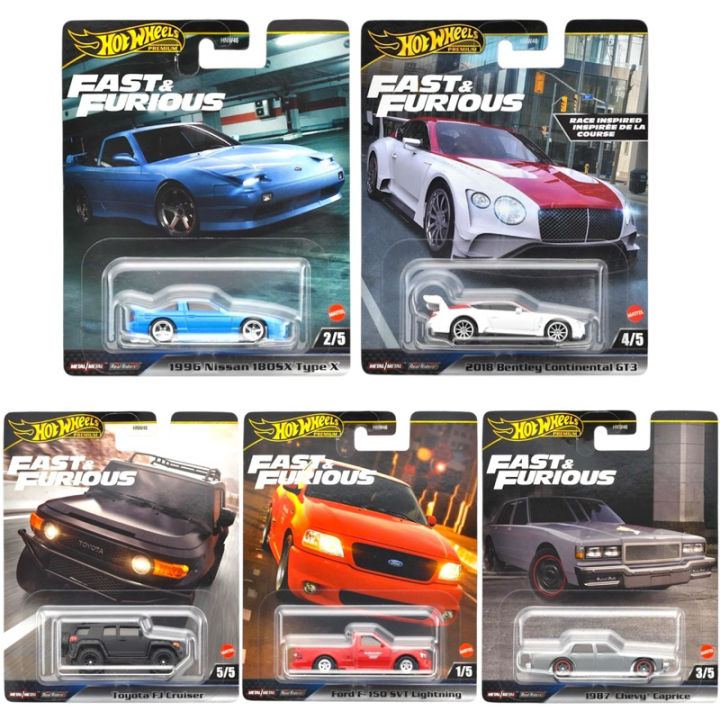 Hotwheels Premium | Fast & Furious (Nissan 180sx , Benley , FJ Cruiser ...