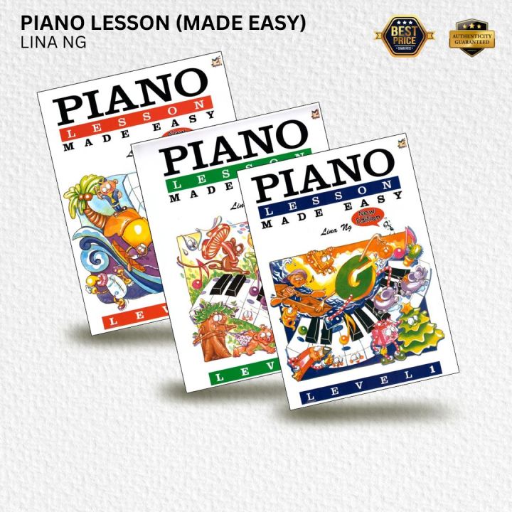 Piano Lesson Made Easy Series By Lina Ng | Lazada Piano Lesson Made Easy Series By Lina Ng | Lazada