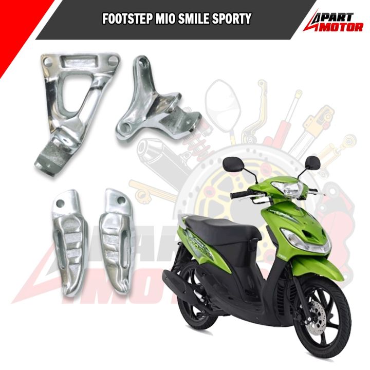 Footstep Yamaha Mio Smile Sporty Satu Set | Lazada Indonesia