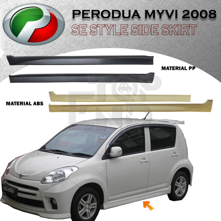 PERODUA MYVI SE SE2 2005-2010 SE LOOK SIDE SKIRT (SE) SPECIAL EDITION ...