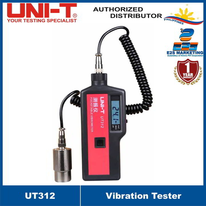UNI-T Pocketable Vibration Tester UT-312 Digital Vibrometer Portable ...
