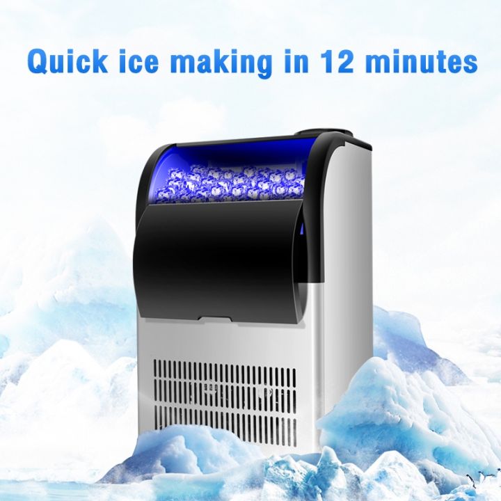 Commercial fully automatic ice maker milk tea shop KTV household tap ...