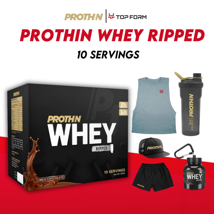 PROTHIN WHEY RIPPED 10 Servings | Lazada PH