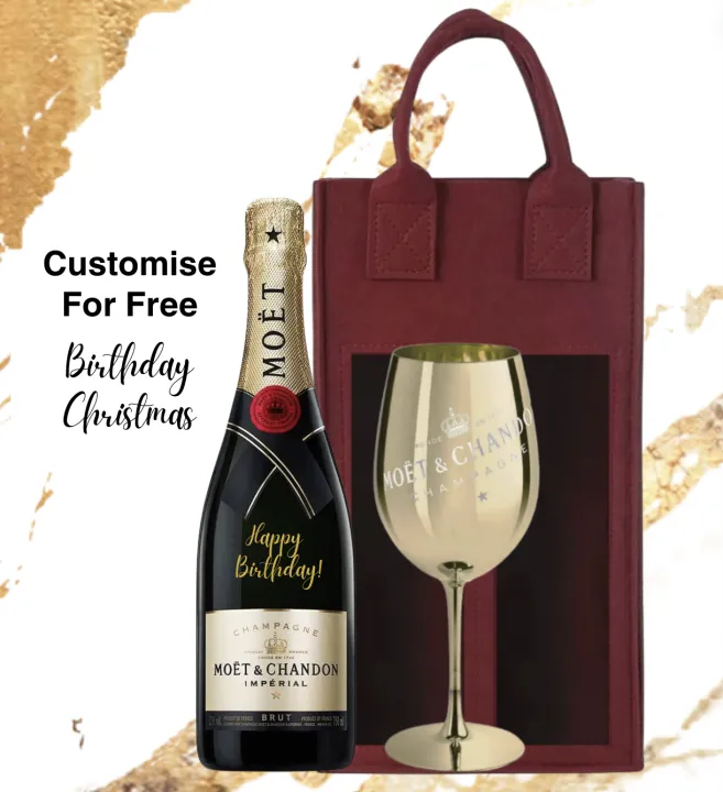 Customise Gift Moet & Chandon Brut Imperial Champagne 750ml No Box ...