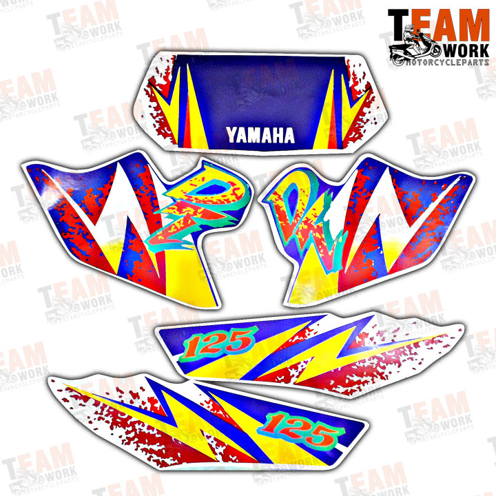 Yamaha DT125 Sticker / Decals SET DT 125 | Lazada PH