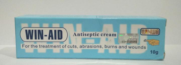 WW WIN-AID ANTISEPTIC CREAM (10G X 1) | Lazada