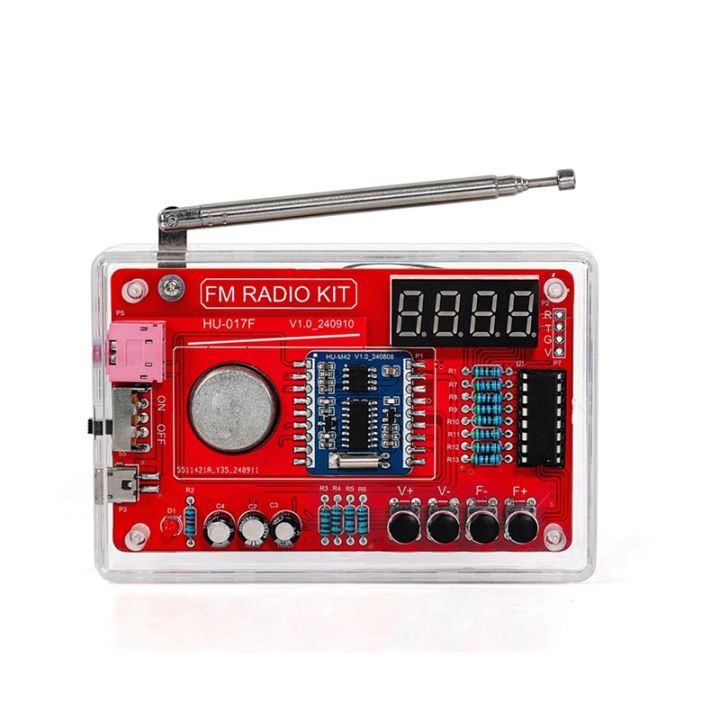 DIY FM Radio DIY FM Radio Electronic Kit 87-108MHZ FM Radio DIY Kit DIY ...