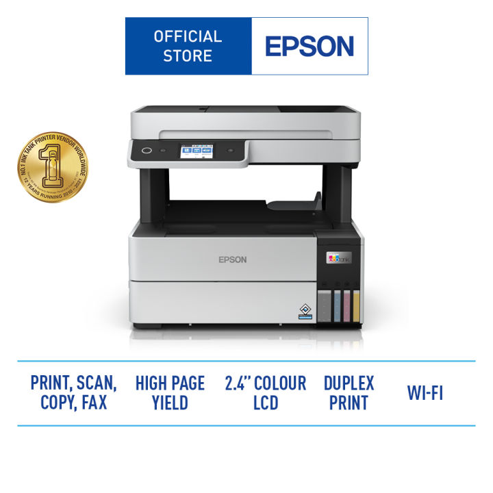 Printer Epson L 6460 All in One Print Scan Copy Wifi ADF Duplex ...