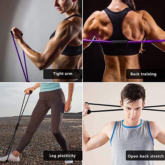 TALI ELASTIS YOGA Alat Olahraga Stretch Rope Serbaguna | Lazada Indonesia