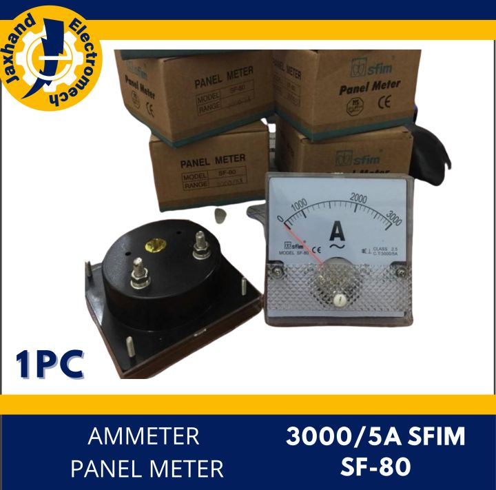 AMMETER PANEL METER 3000/5A SFIM SF-80 | Lazada PH