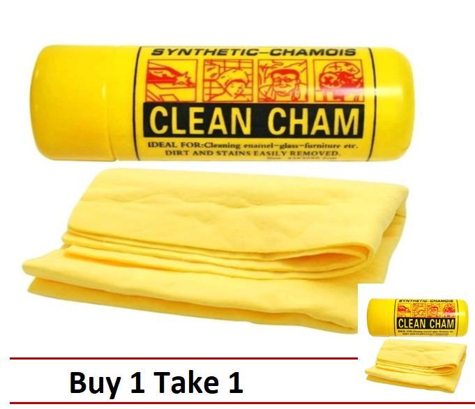 Car Motor Clean Cham Absorber Microfiber Synthetic Chamois Clean Towel ...