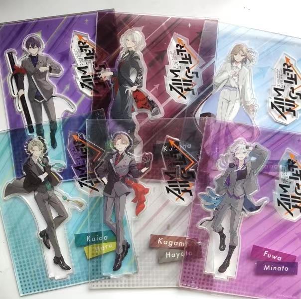 Anime Nijisanji Rainbow Society Vtuber Figures Kanae Kaida Haru Kuzuha ...