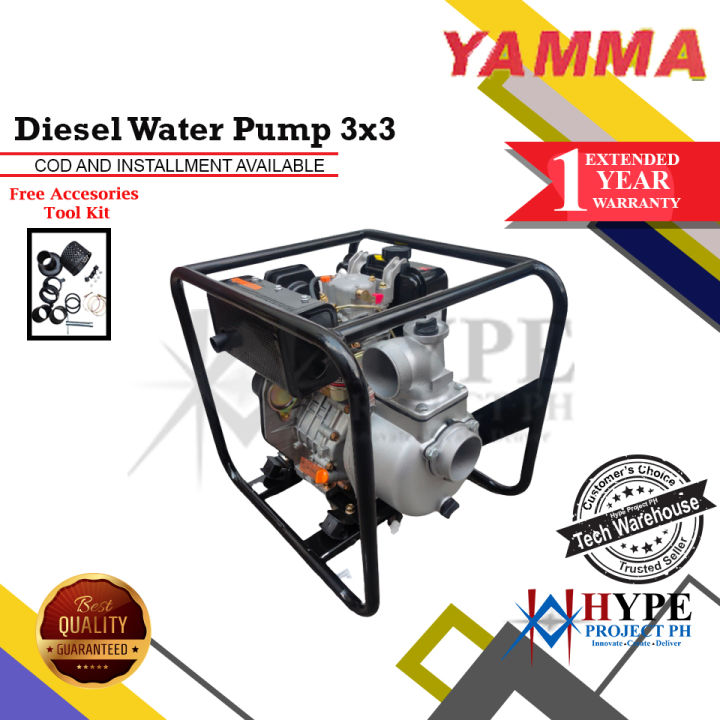 Yamma Diesel Water Pump 3x3 | Lazada PH